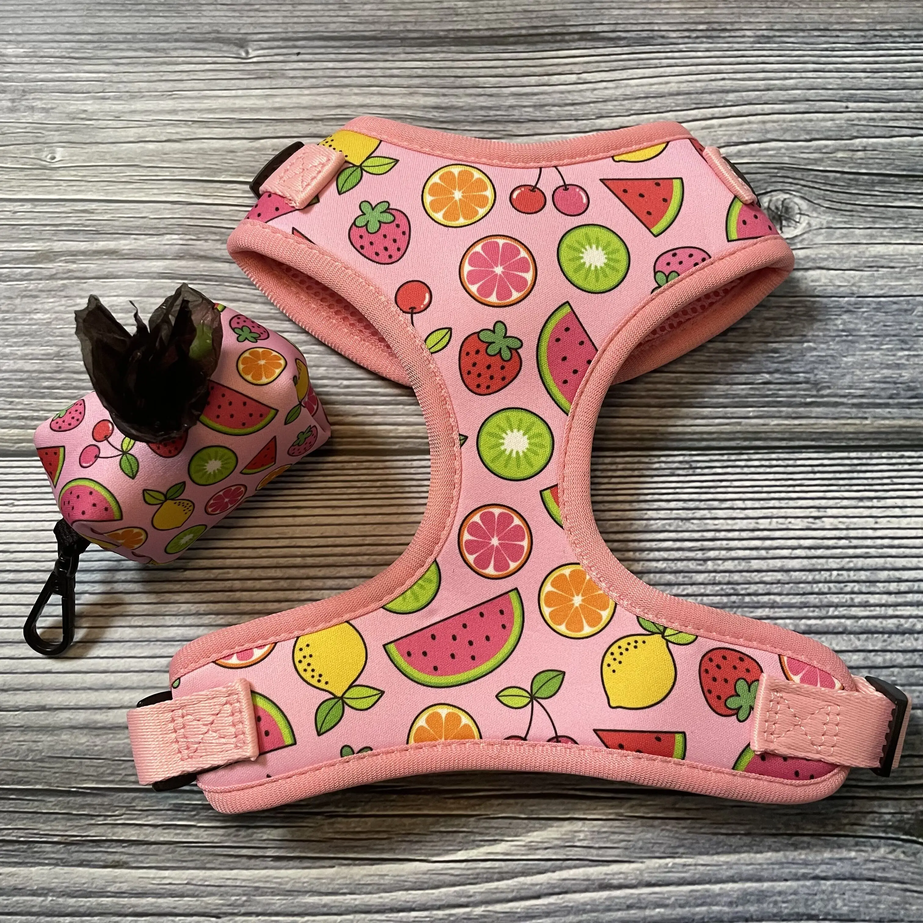 WELLGO Custom Soft Comfortable Padded Neoprene Dog Harness Sublimation ...