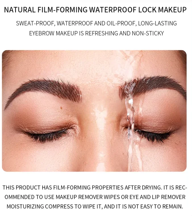 Private Label Container Brow Gel Eyebrow Gel Clear Long-lasting