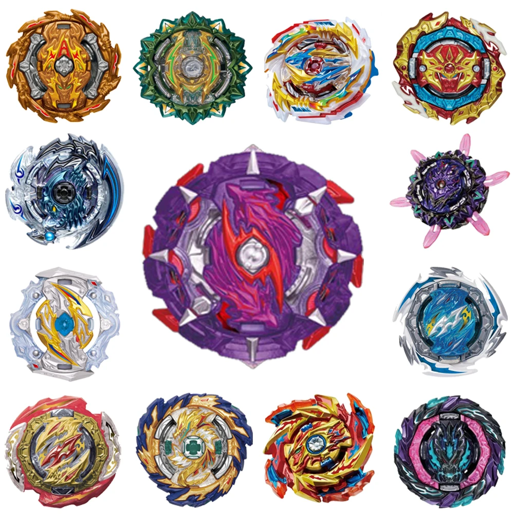 Mini Beyblades Burst Stadium With Launcher Spiner Bayblade Spinning Top ...
