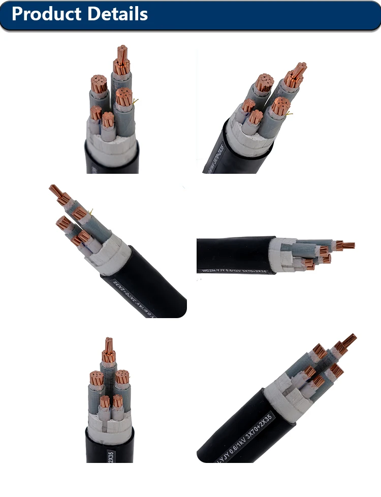 Armoured PVC Sheathed Power Cable 3 4 5 Core Stranded Copper 6mm 10mm ...