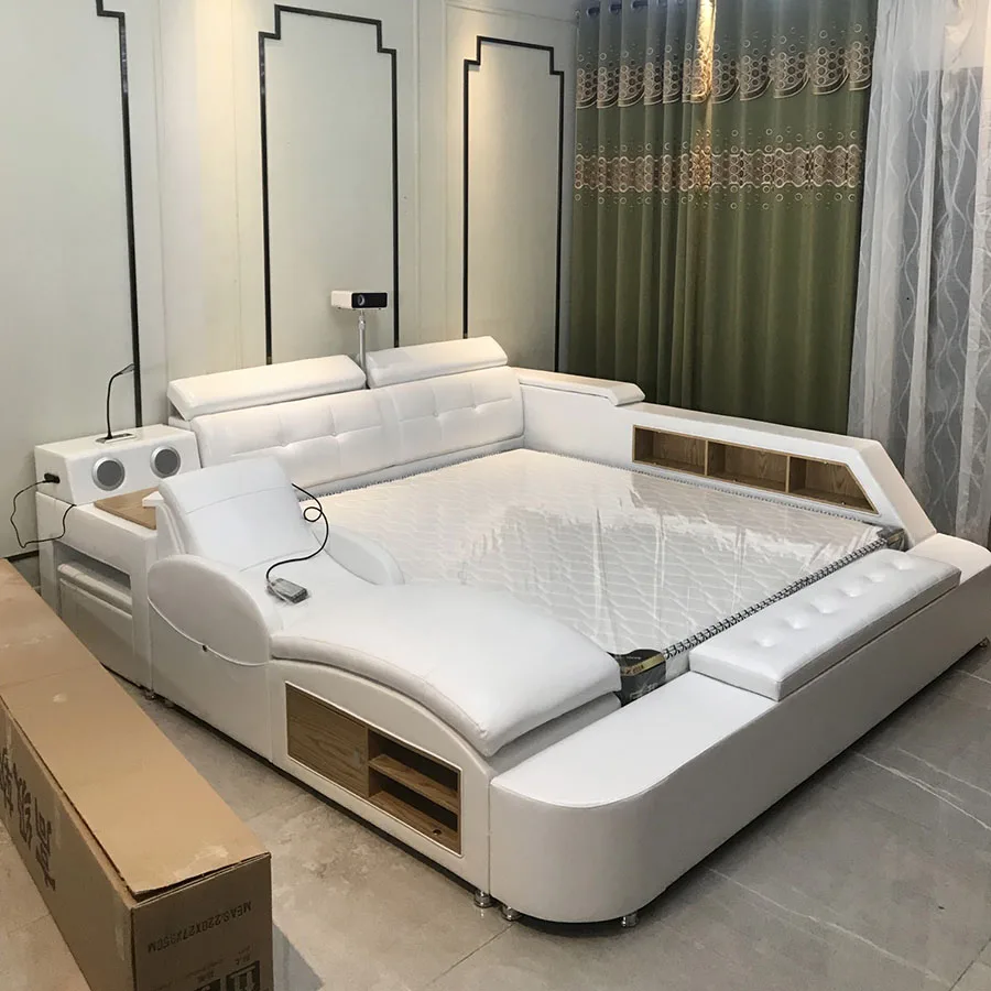 Luxury Multifunctional Tatami Bed - Perfect for Master Bedroom