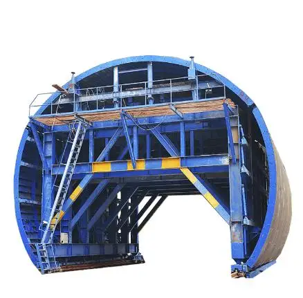 Hydraulic Tunnel Lining Trolley Steel Formwork Subway Metro Fast Lining ...