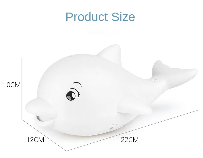 Light Music Sensory Training Abs Dolphin Electric Sensor Water Spray ...