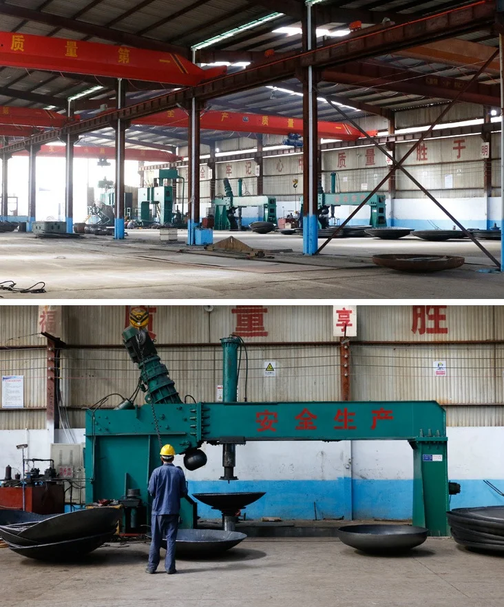 Pressure Vessel Dish End Elliptical Cap Tank Head Hemispherical - Buy ...