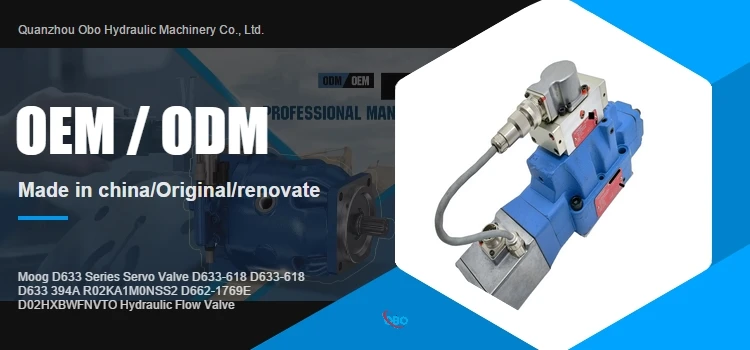 Moog D633 Series Servo Valve D633-618 D633-618 D633 394a R02ka1m0nss2 ...