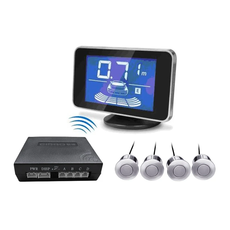 Universal Wireless Car Parking Sensor With Lcd Display - Buy Wireless ...