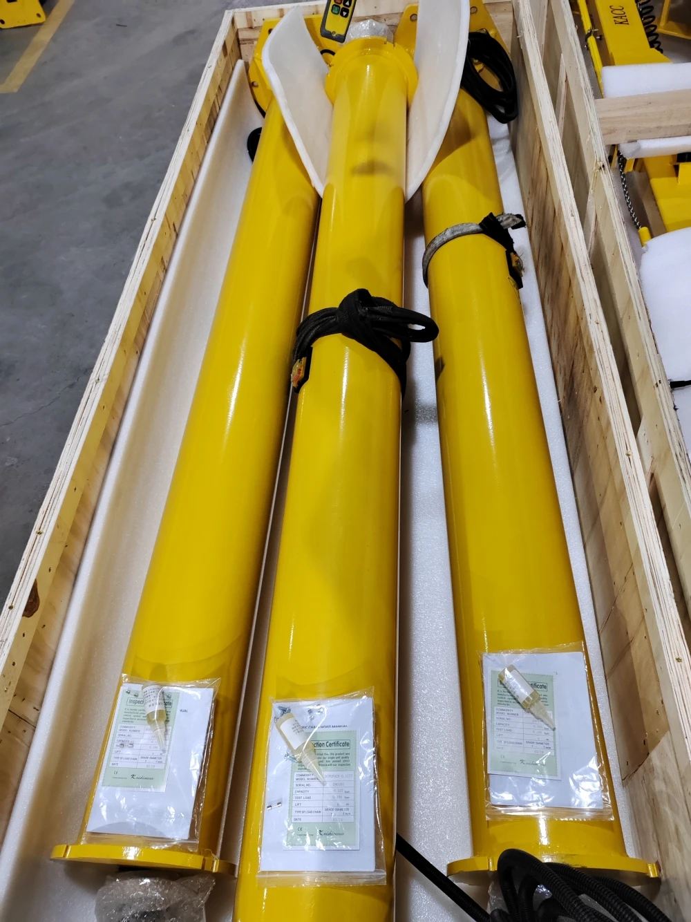 125kg Electric Hoist Articulated Folding Arm Crane Customized Arm And ...