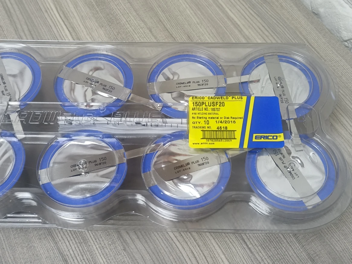 Brand New Erico Cadweld 150plusf20 Welding Material Copper Oxide ...