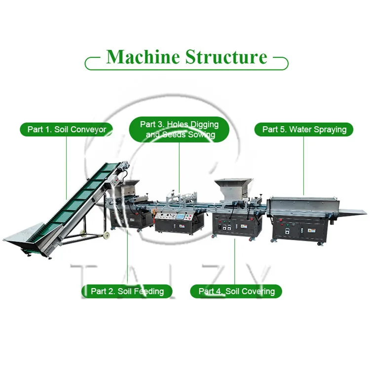 Automatic Lettuce Seed Tray Seeder - High Efficiency