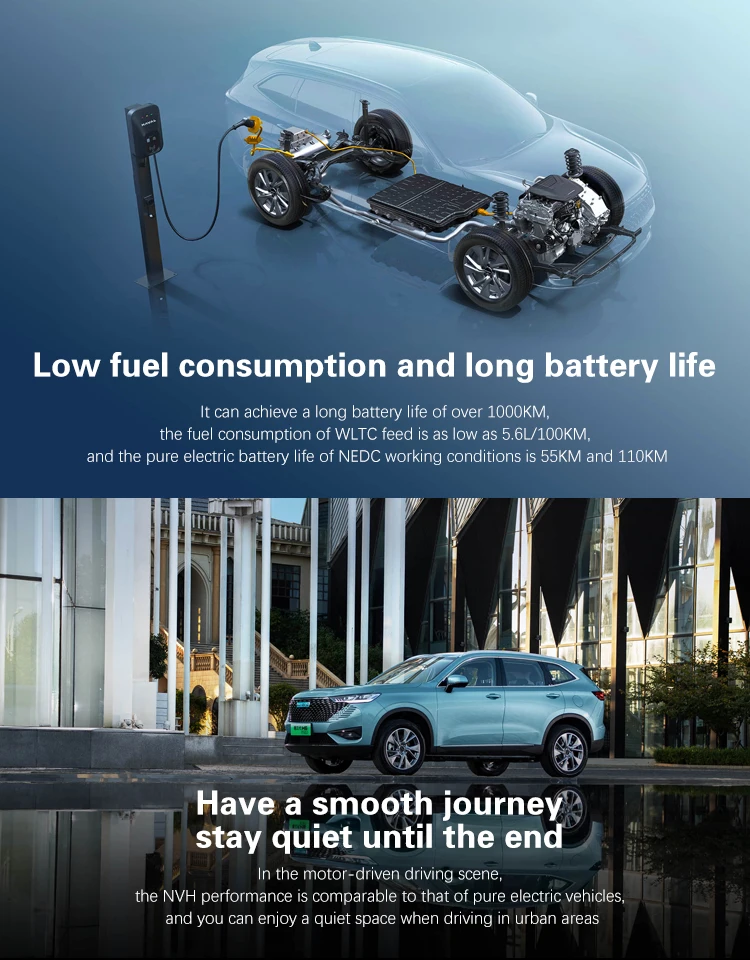 New Energy Vehicles Haval H6 Phev 5-door 5-seater Suv 2022 Third ...