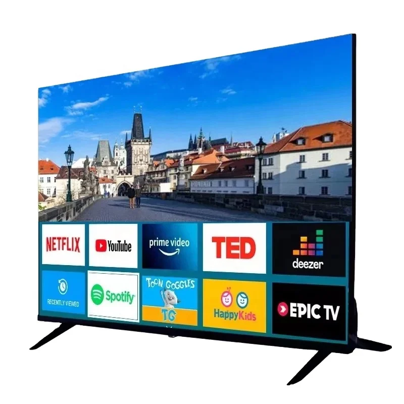 Smart Tv 55 Inches Television 4k 22 32 40 43 50 65 Inch LED Tv With ...