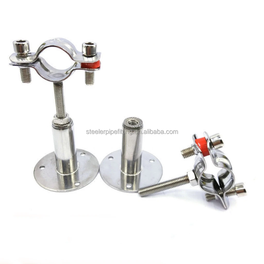 Industrial Stainless Steel Ss304 Healy Duty Pipe Holder With Chassis ...