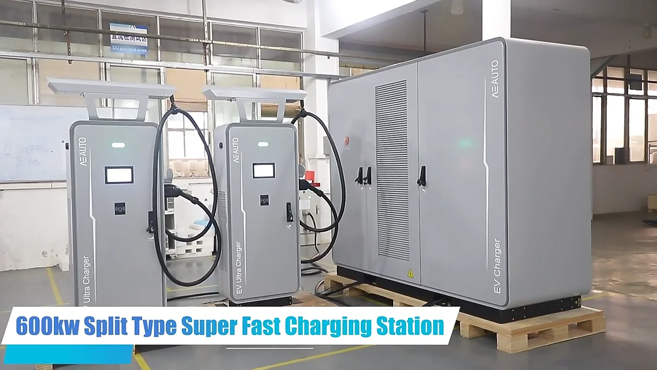 600kw Split Type Super Fast Charging Station Cooling Dc Fast Ev Charger ...