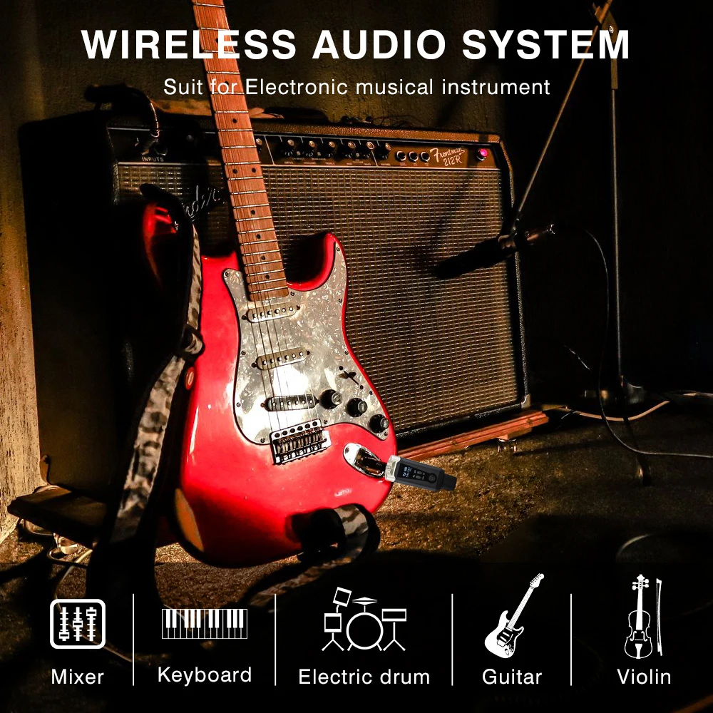 GPUB SM01 UHF Wireless Microphone System for KTV & Stage