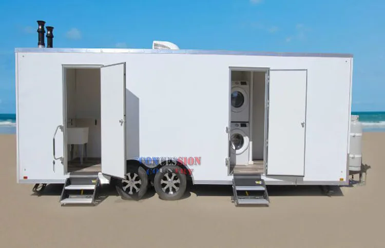 Customized Mobile Laundry Trailers - Eco-Friendly & Durable