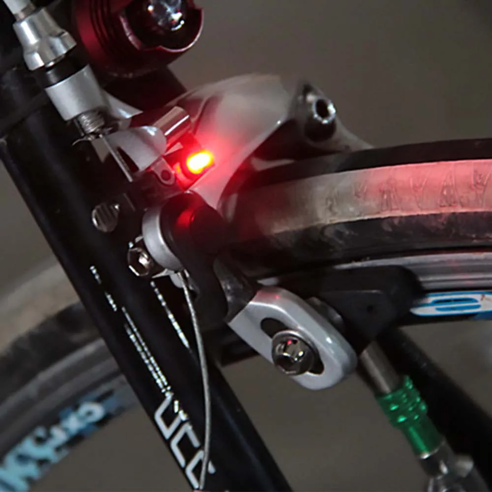 New Mini LED Brake Light Battery-Powered Bicycle Taillight and ...