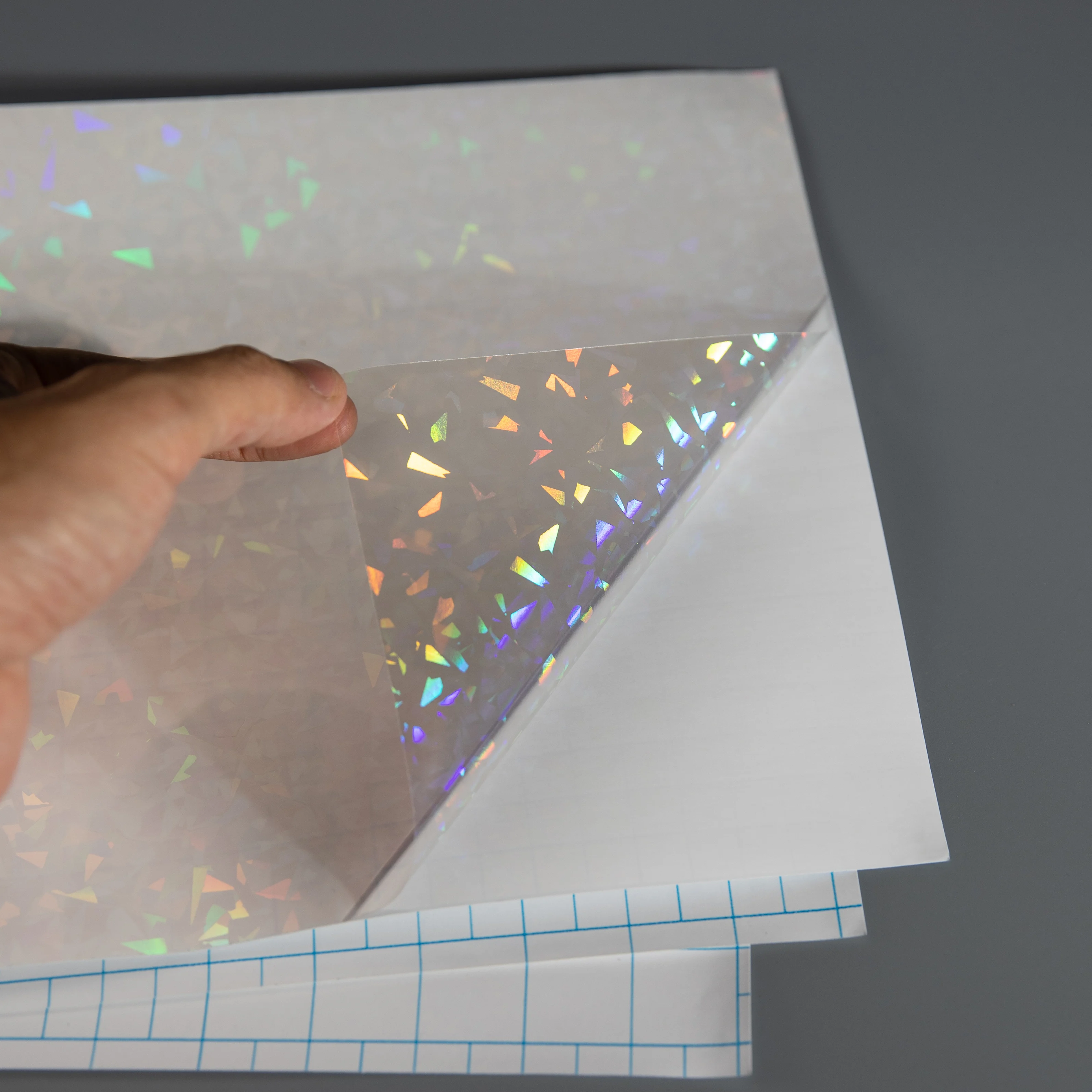 Holographic Overlay Film - A4 Lamination Vinyl Sheet