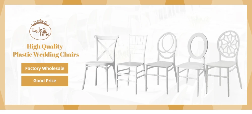 Modern Minimalist Wedding Dining Events - Pure White Chiavari Chairs