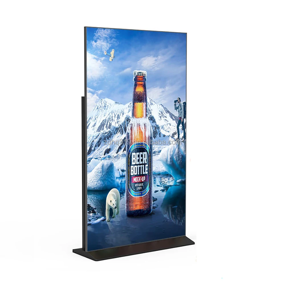 86-Inch Full HD Vertical LED Advertising Machine Touch Screen Digital ...