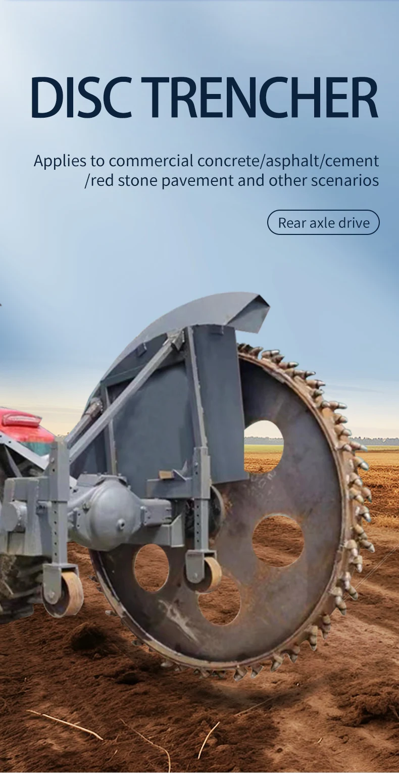 Ditch Trenching Machine - Efficient Road Trenching Solutions