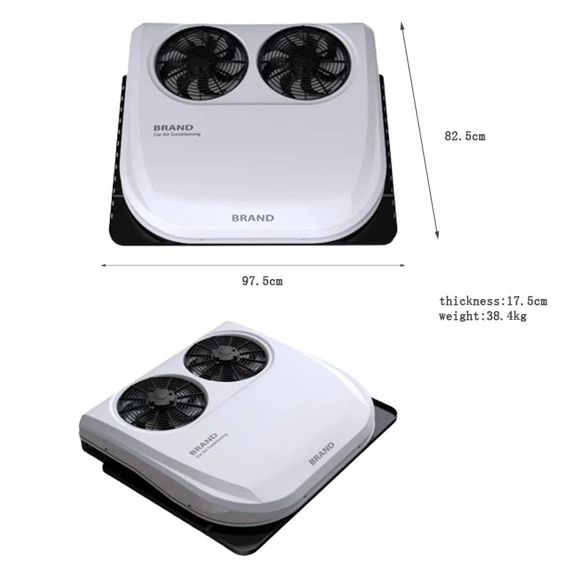 Latest Air Conditioning System Dual Fan 12V 24V Rooftop Truck Parking ...