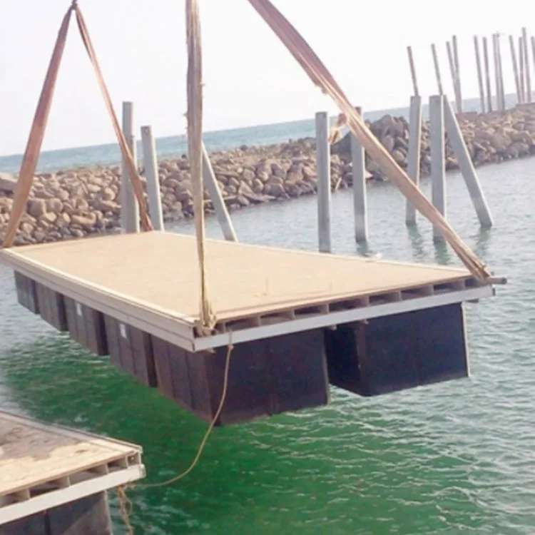 Plastic Pontoon Docks Floating System Pontoon Boat Fishing Boat ...
