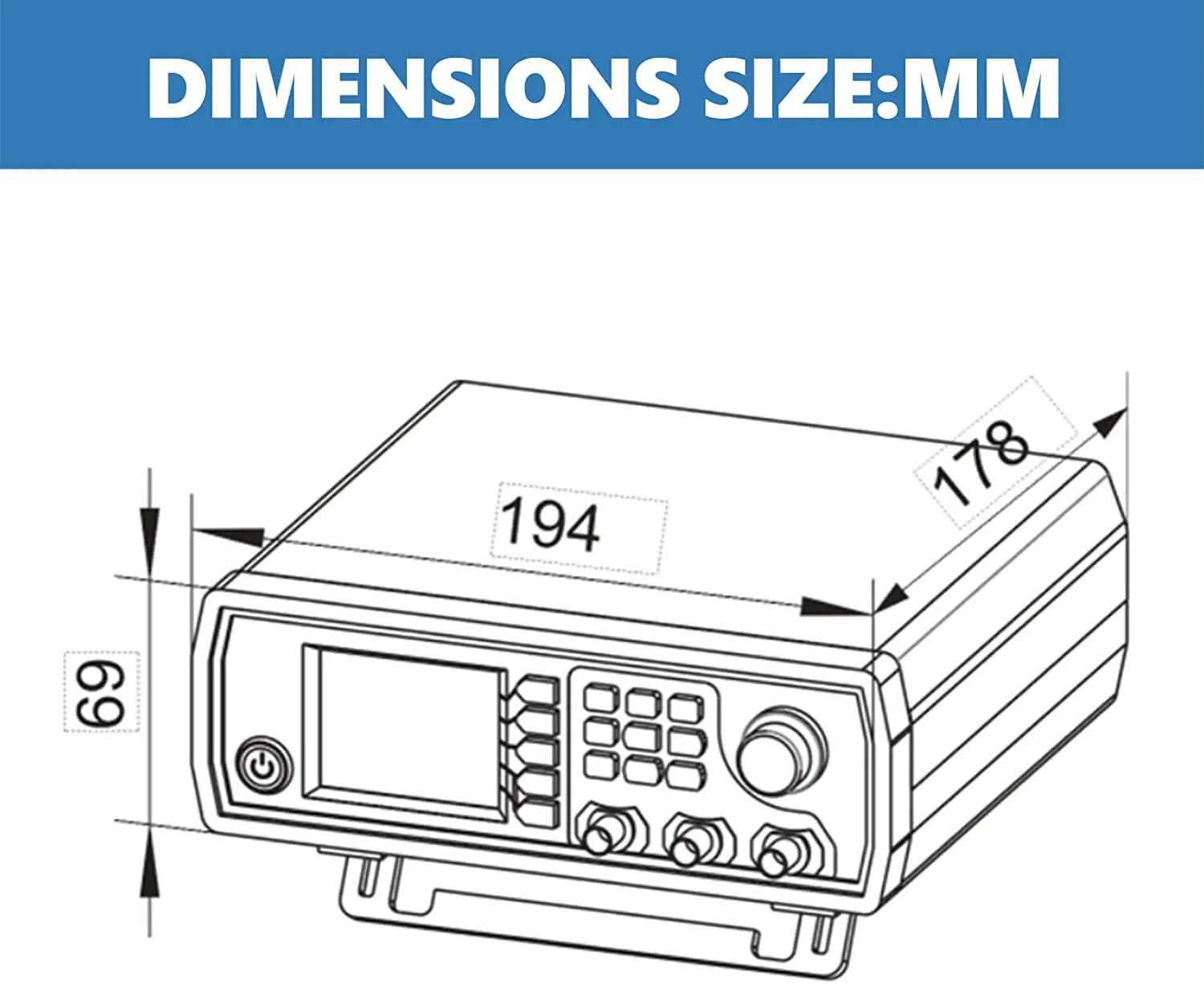 JDS6600 Signal Generator - Precision and Dual Channel