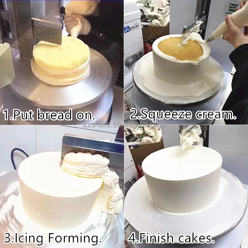 Automatic Cake Icing Machine - Electric Table Top Cake Decorating ...