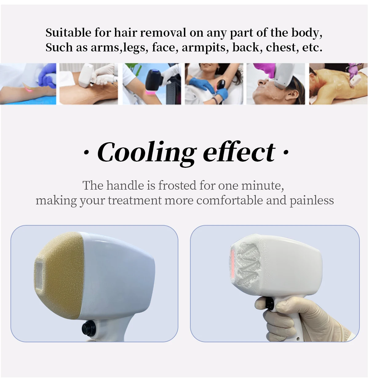 All in One Professional Laser Hair Removal Machine CE Approved