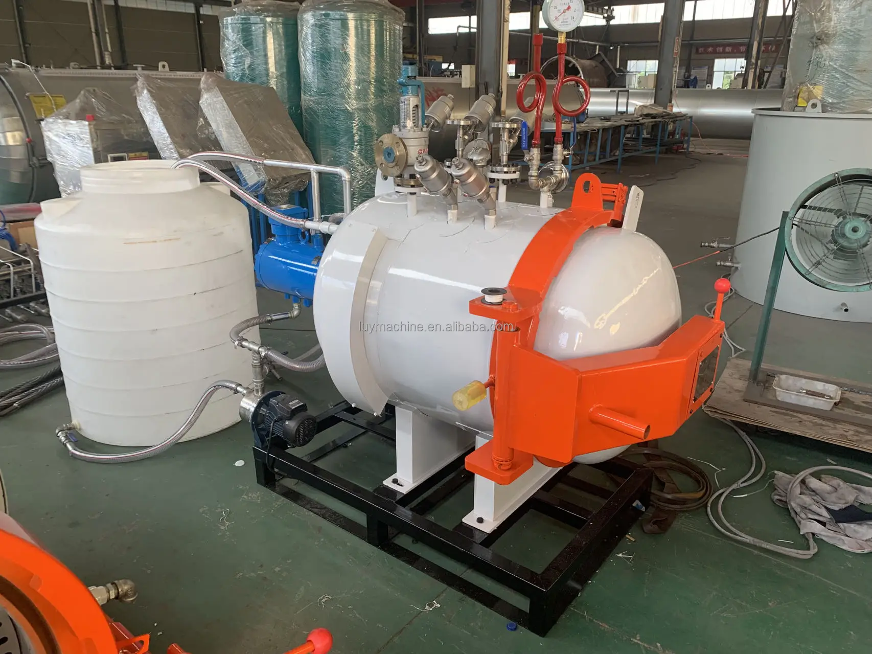Large Diameter Full Automatic High Pressure Autoclave