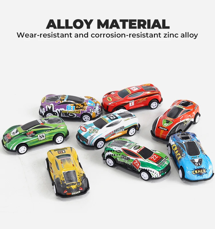 1:64 Creative DIY Plastic Diecast Toy Vehicles Wholesale Pull Back ...