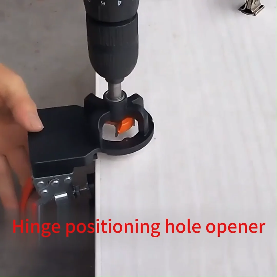 Hinge Positioning Hole Opener Tapper 35mm Three Bearing Aluminium Alloy ...
