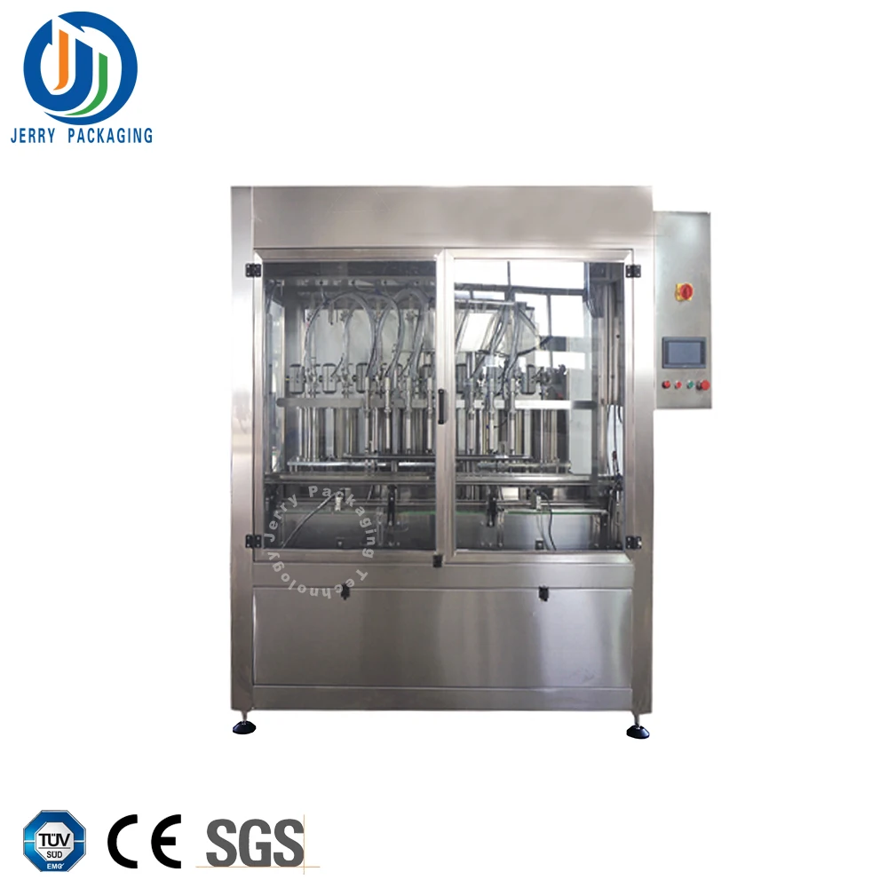JERRY PACKAGING - Full Automatic 4 Nozzles 5L Jerrycan Machinery
