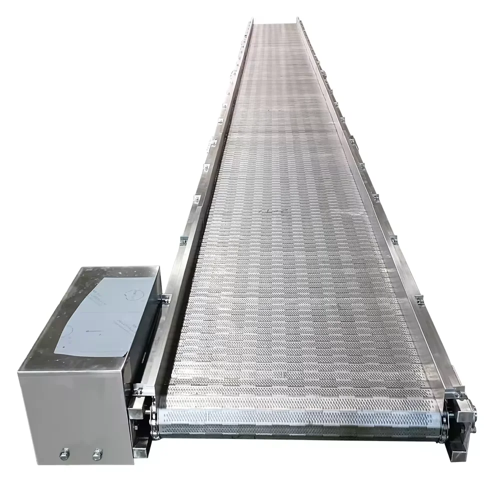 Slat Plate Chain Conveyor Double Chain Belt Conveyor Machine - Buy ...