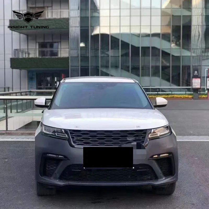 Pp Plastic Facelift Front Bumper Grille Bodykit for Range Rover Velar ...