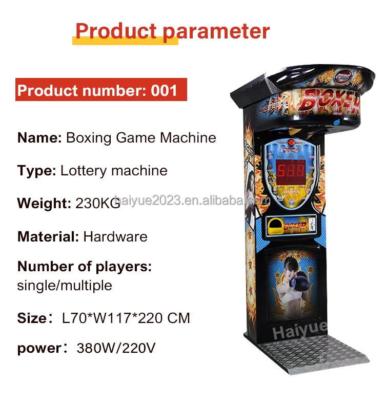 New Arrivals Ultimate Big Punch Boxing Game Machine Coin Operated ...