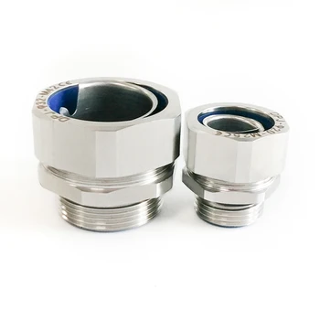 Hot Stainless Steel Flexible Electrical Conduit Connectors Liquid Tight ...