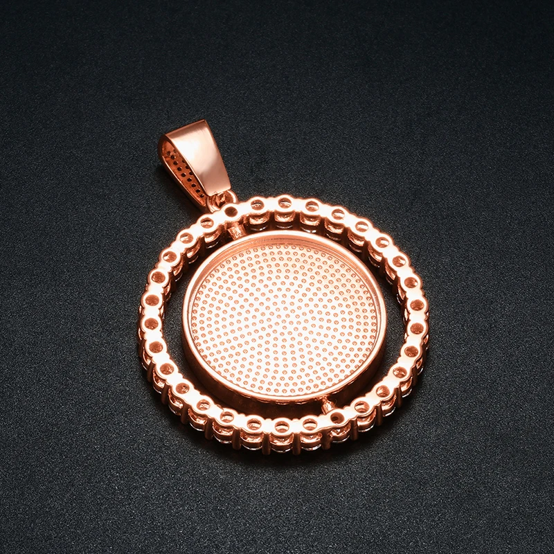 Custom Sublimation Charm and Bale - Hip Hop Jewelry