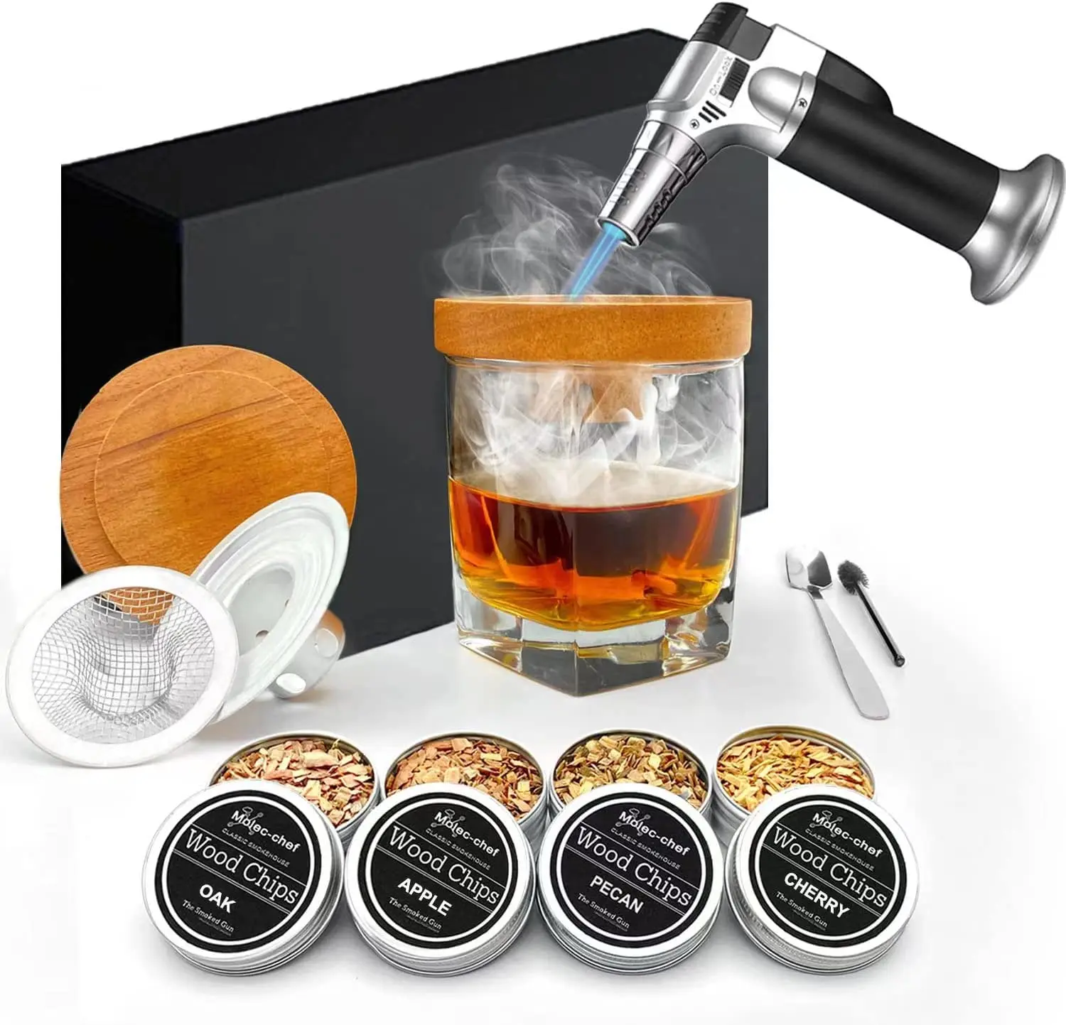 Wood Chipstop-ranker Cocktail Smoker Drink Decoration Wholesale ...