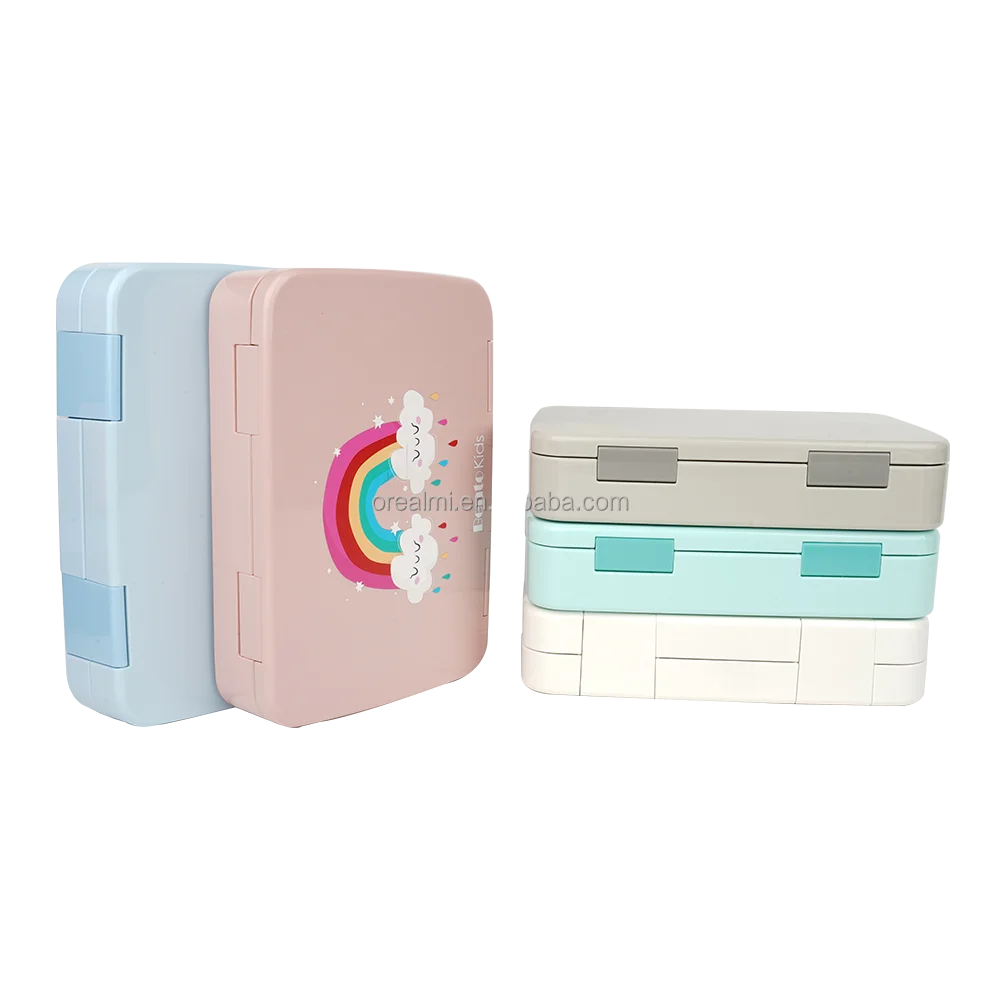 Mini Kawaii Japanese Bento Box Food Containers For Kids Takeaway Bpa ...