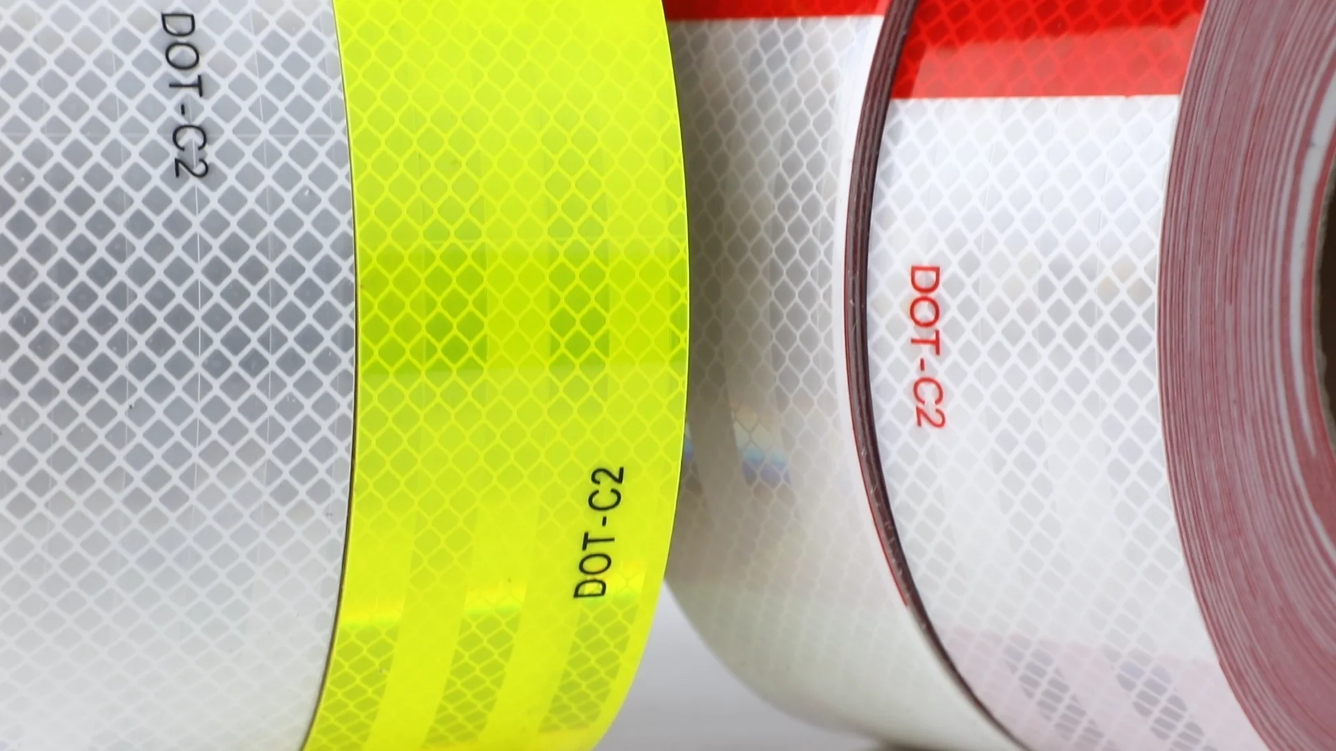 Cheap Dot C2 Reflective Self-adhesive Safety Sticker Tape Red White ...