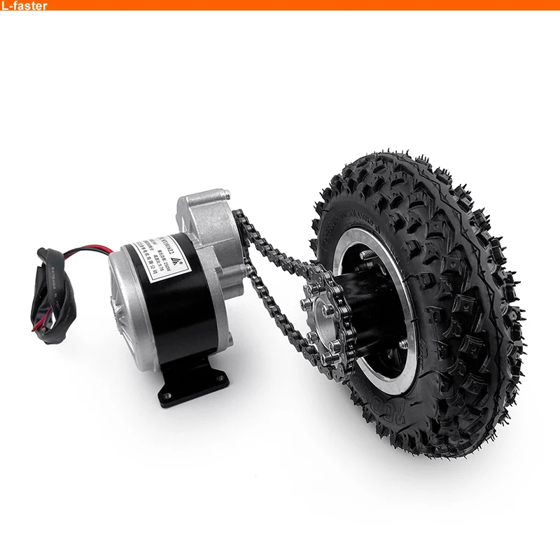 Heavy Duty Electric Utility Cart Conversion Kit, 2 * 250W Motor