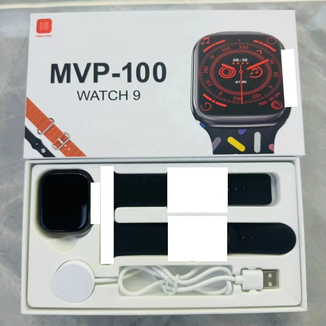 Mvp-100 Fashion Smart Watch Ultra2 Bt Call 2.3inch Series 9 2024 High Quality For Men For Sport ...