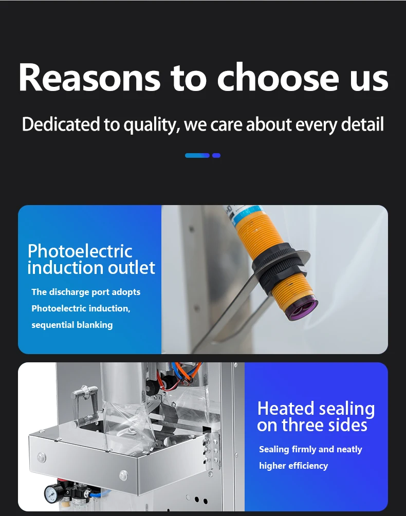 Hand-thrown Hardware Screws Building Block Packaging Machine Electronic ...