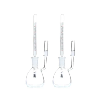Laboratory 25ml 50ml Glass Soil Density Temperature Pycnometer ...