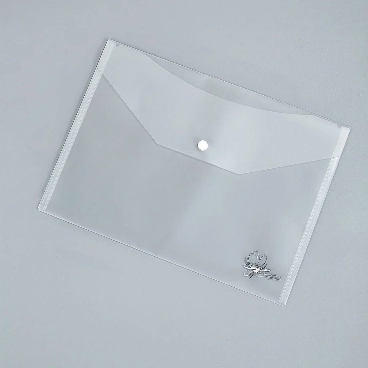 Custom Clear Plastic File Envelopes Pp A5 A4 Clear File Bag With Snap ...