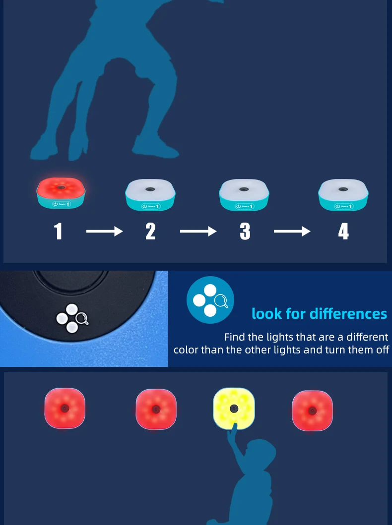 Remote Control Reaction Light for Football Training & Reaction Light ...