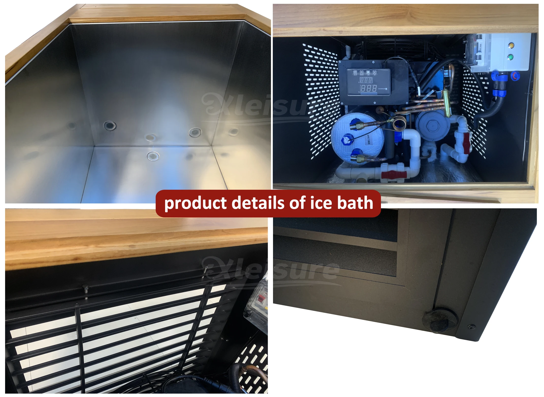 New Style Stainless Steel Cold Plunge Tub,Ice Tub,Cold Tub,Therapy Tub ...