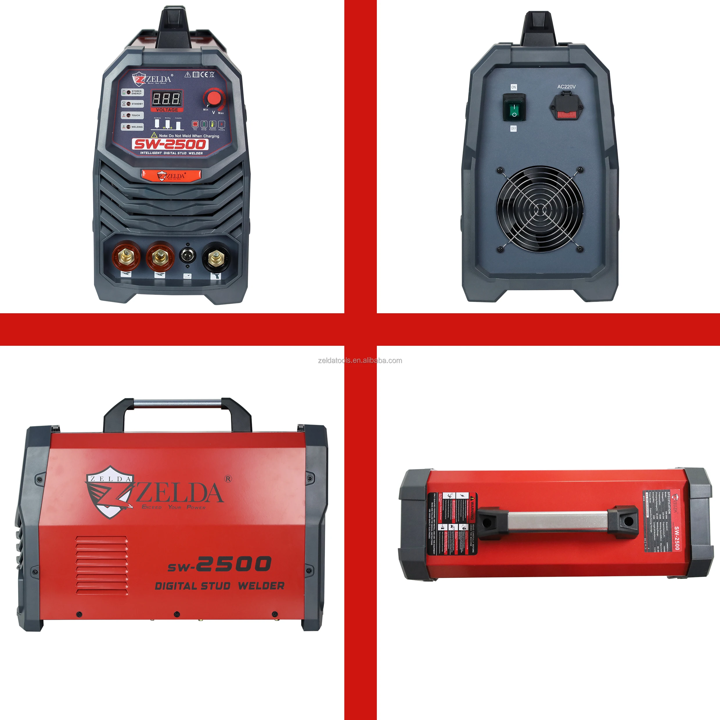 Portable Stud Welder SW-2500 - Efficient Carbon Steel Welding