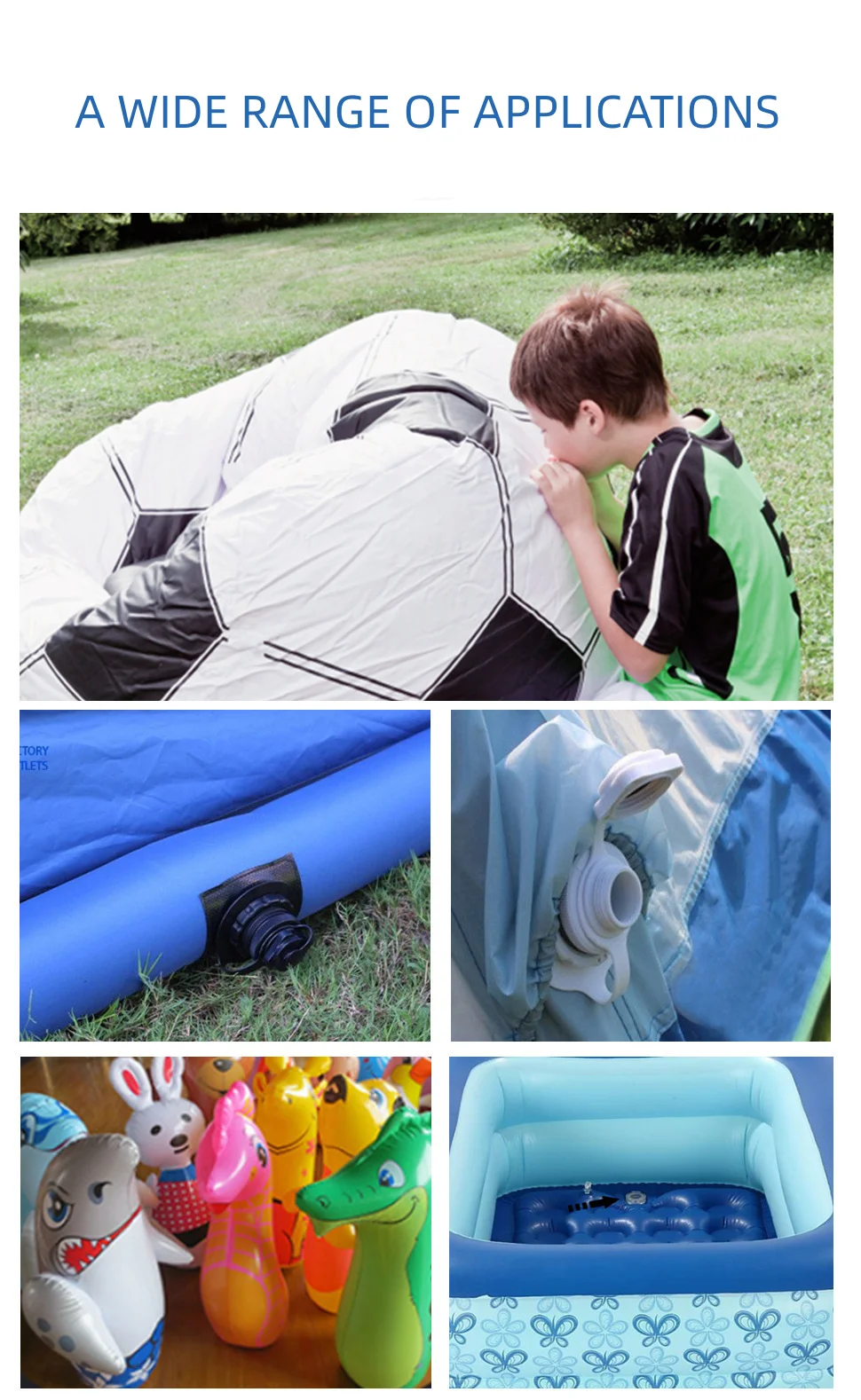 Wholesale TPU Plastic Air Valves for Inflatable Toys